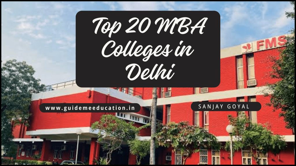 Top 20 MBA/PGDM Colleges in Delhi NCR | Best Business Schools in Delhi