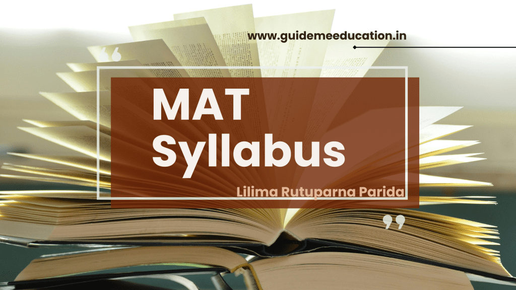 MAT Syllabus 2024: Complete Guide to Exam Sections and Topics